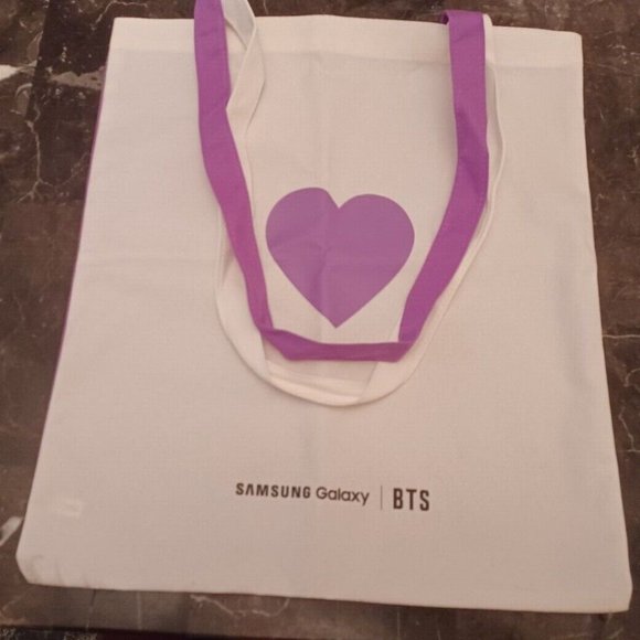 Samsung BTS | Bags | Bts Tote Bag Unpacked Samsung Galaxy Event Nyc 220 ...